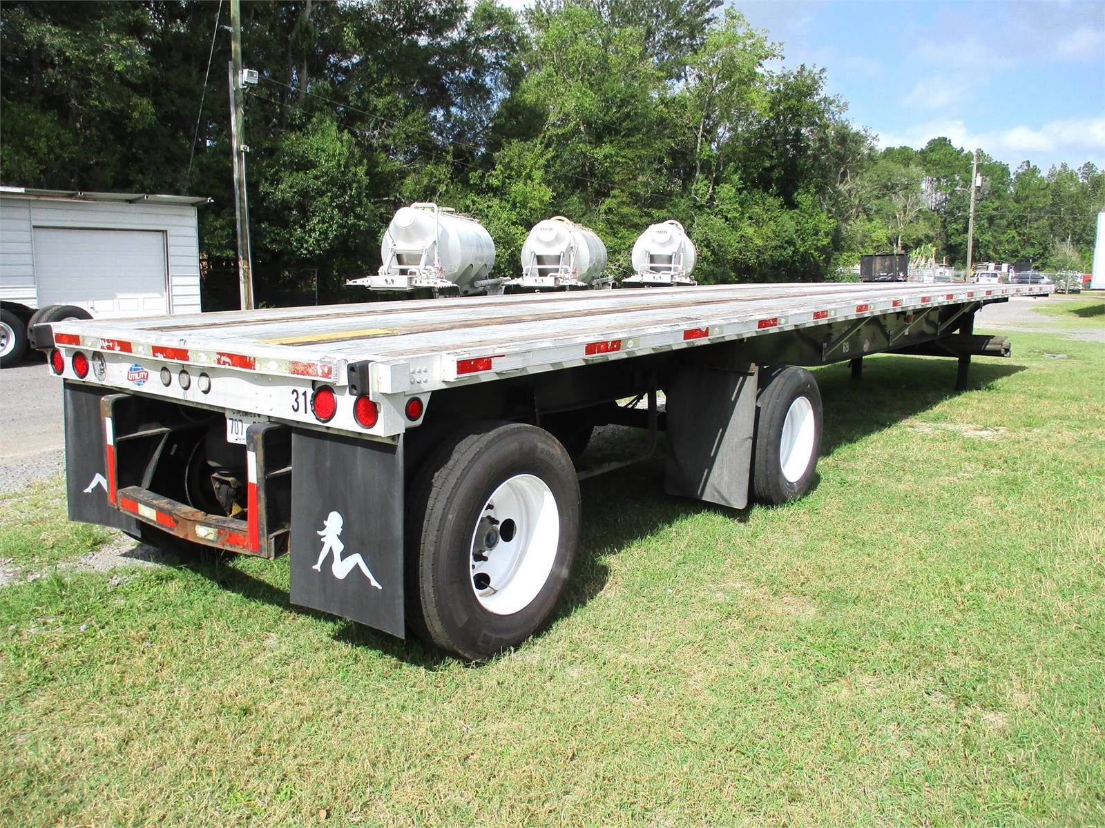 2013 UTILITY 48X102 SPREAD AXLE COMBO FLATBED - HandshakeFleet