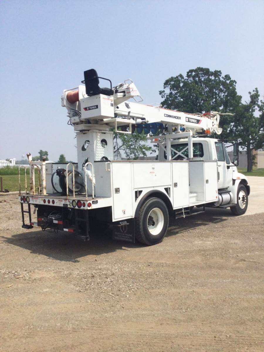 2014 International 4300 Digger Derrick Truck - MAXXFORCE 7 D, 260HP ...