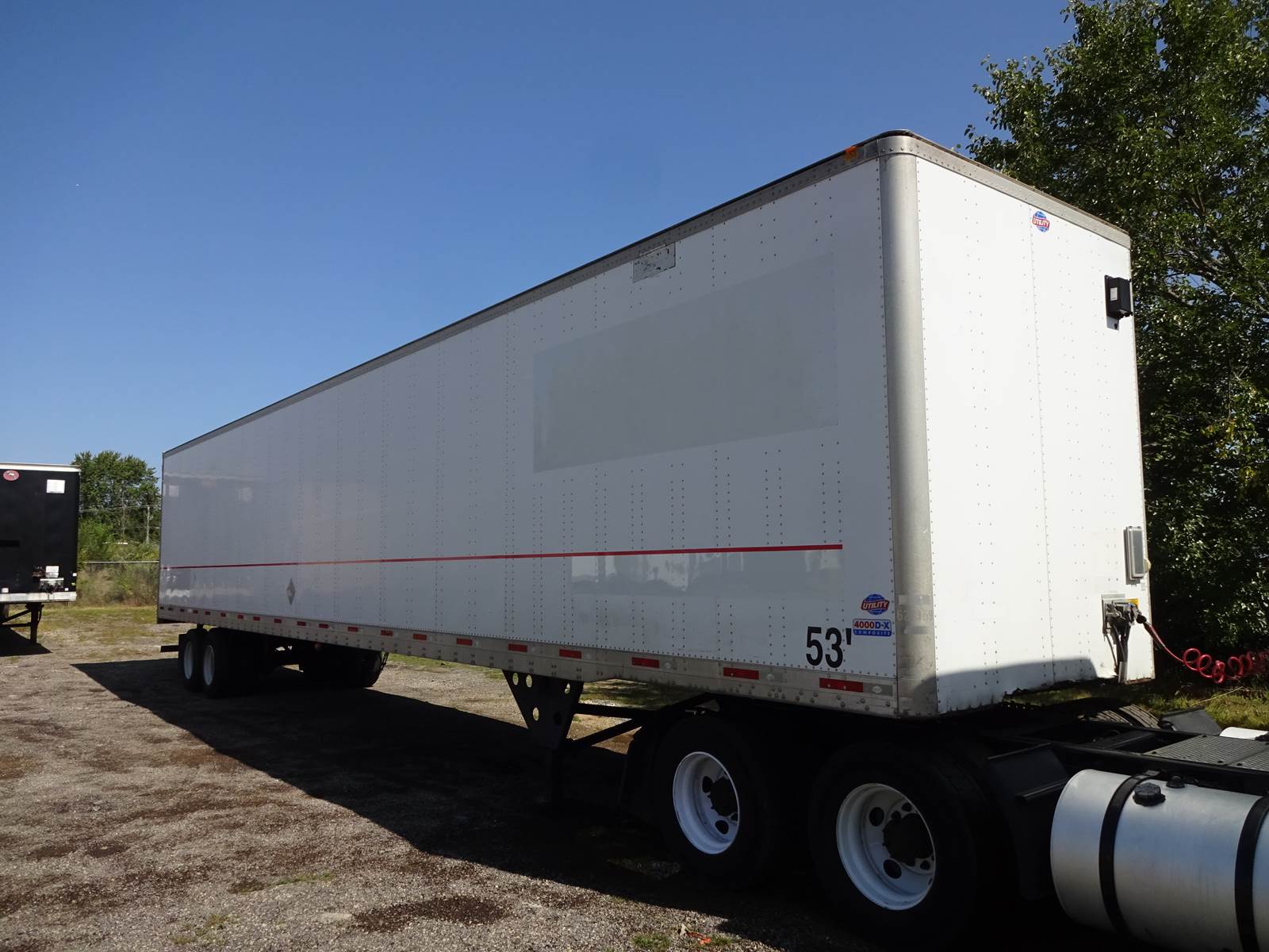 2011 UTILITY 4000DX 53 ft Dry Van Trailer - Swing Door, Air Ride ...