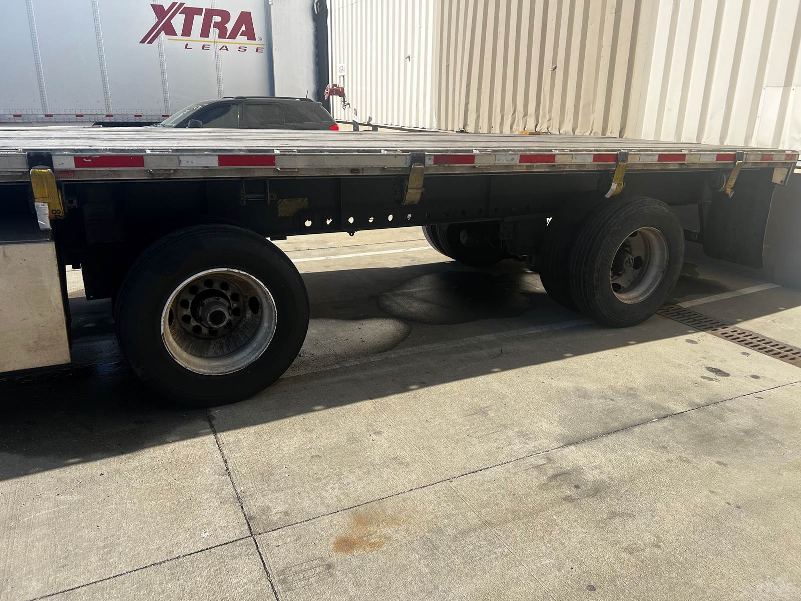 2017 Transcraft 53ft Flatbed Trailer - Combo, Aluminum Floor, Rear ...