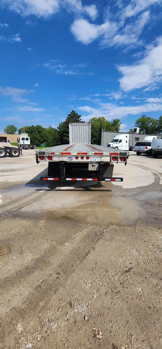 2014 UTILITY 48x102 Single Axle Flatbed Trailer - Air Ride - HandshakeFleet