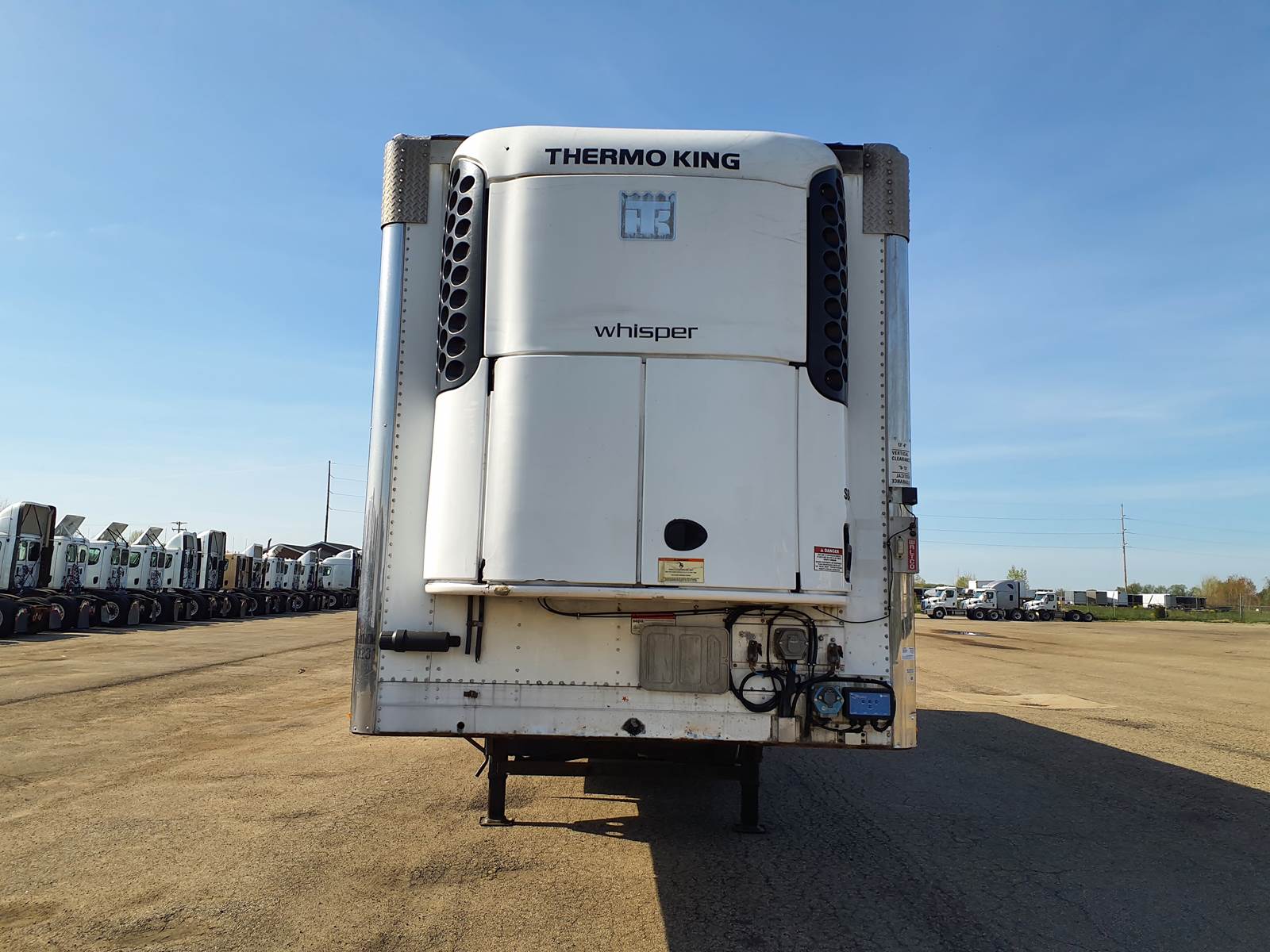 2014 UTILITY 48 ft Reefer Trailer - Swing Door, Liftgate, Thermo King ...