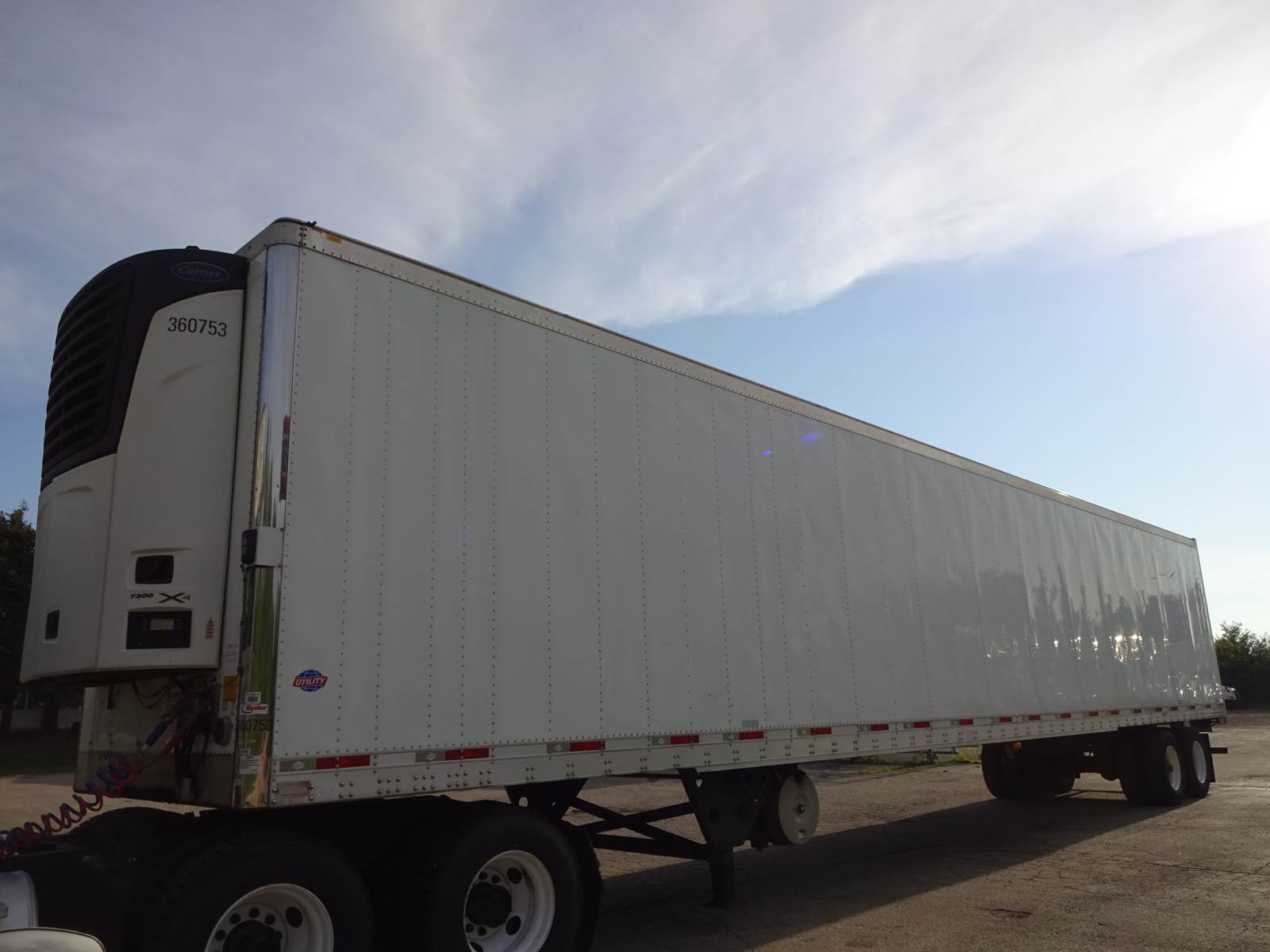 2016 UTILITY 53 ft Reefer Trailer - Roll up Door, Carrier - HandshakeFleet
